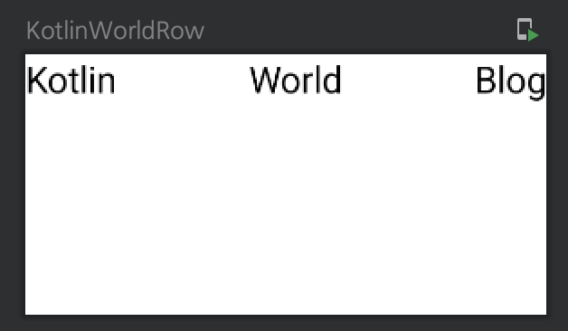 [Compose Row] horizontal arrangement 사용해 배치하기 — 조세영의 Kotlin World