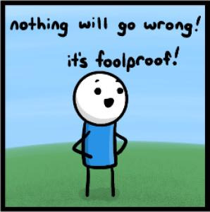 [Monk] foolproof, sober, ambiguous, insurance policy