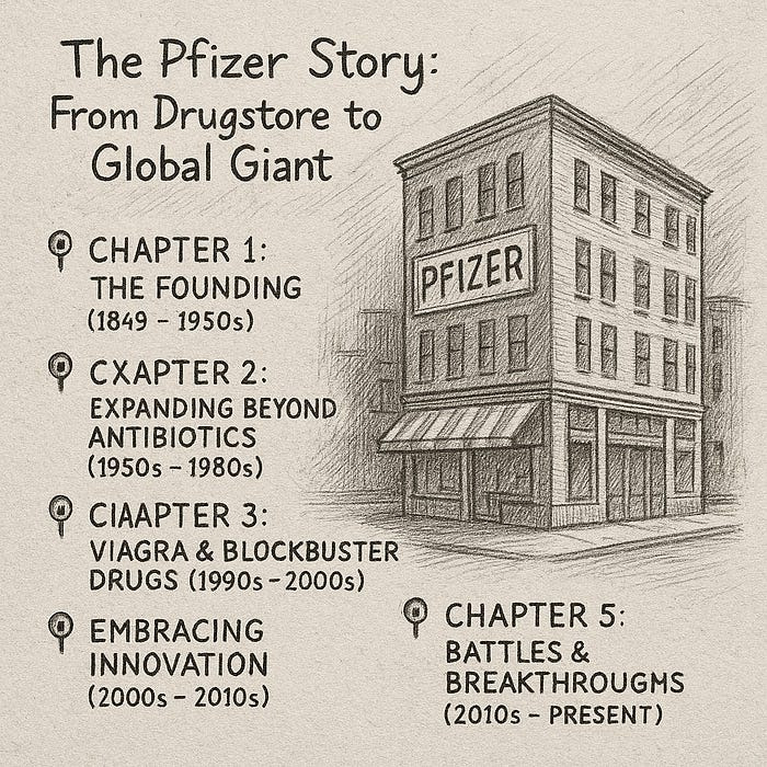 The Pfizer Story: From a Small Lab to a Global Pharmaceutical Giant