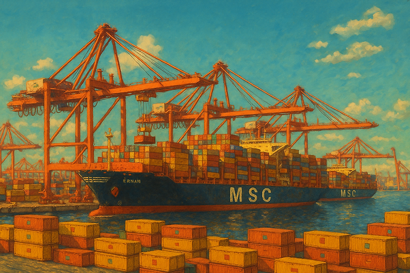 대중국 관세 유예 90일, 물류 대란 속 수혜주 HMM, STX그린로지스, 한국콜마 주가 전망