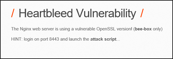 Heartbleed Vulnerability