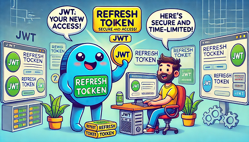 JWT에서 Refresh Token은 어떻게 넘겨주나?