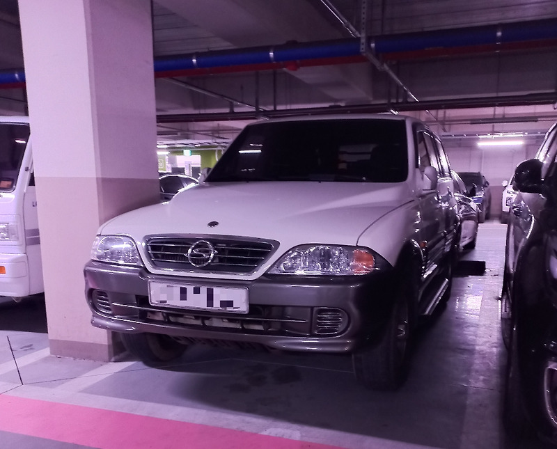 2000~2003 쌍용 뉴 무쏘 (Y100~Y150, 페이스리프트)