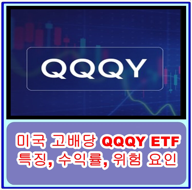 미국 고배당 QQQY ETF의 특징, 수익률, 위험 요인 (나스닥 100 지수에 풋 옵션 매도 전략) - 주린파파의 ETF 와 미국주식 공부방