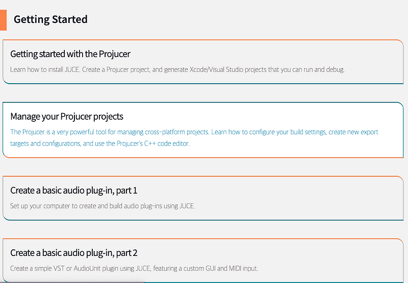JUCE_Tuto Getting_Started_01