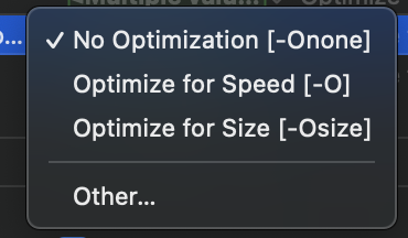 [iOS - Swift] Optimization Level 개념과 assert, assertFailure, precondition, preconditionFailure ...