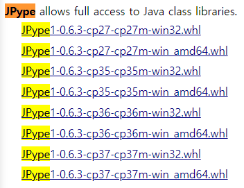 konlpy 설치 도중 발생한 에러 / ERROR: running bdist_wheel