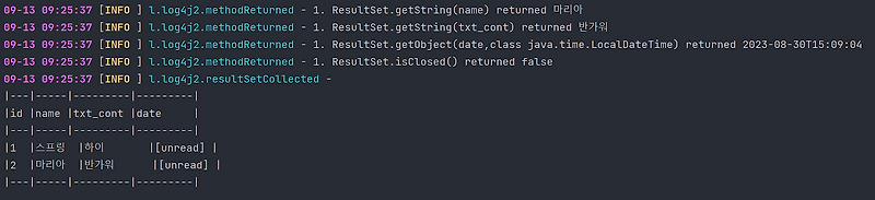 [Log4jdbc] SQL 쿼리 로그 출력