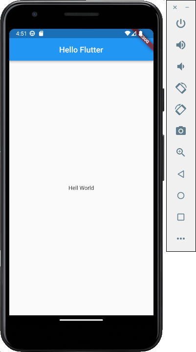 [Flutter] Hello Flutter