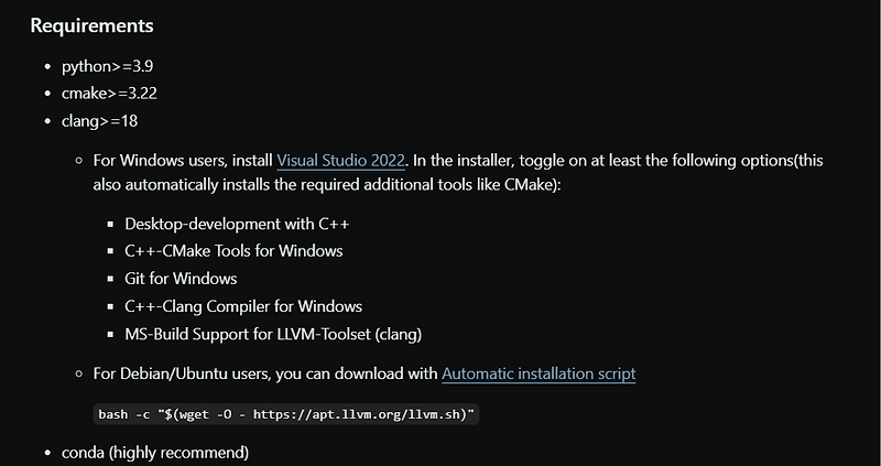 bitnet.cpp BitNet-b1.58-2B-4T 로컬에서 돌리기. cpu로 돌아감