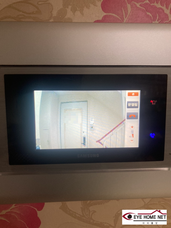 인천비디오폰 인천시 서구 마전동 검단금호어울림 직방(전삼성) SHT-3527XA 설치후기
