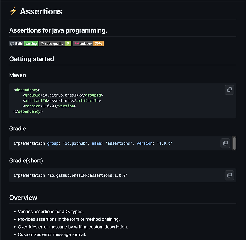 [Library] Assertions