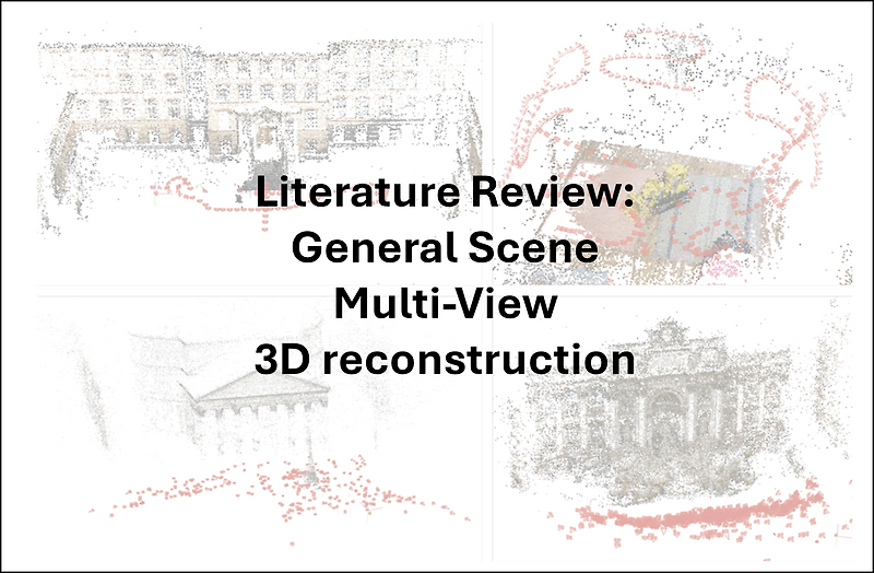 [Literature Review] General Scene Multi-view 3D reconstruction (3D 복원 기술 관련 기술 정리)