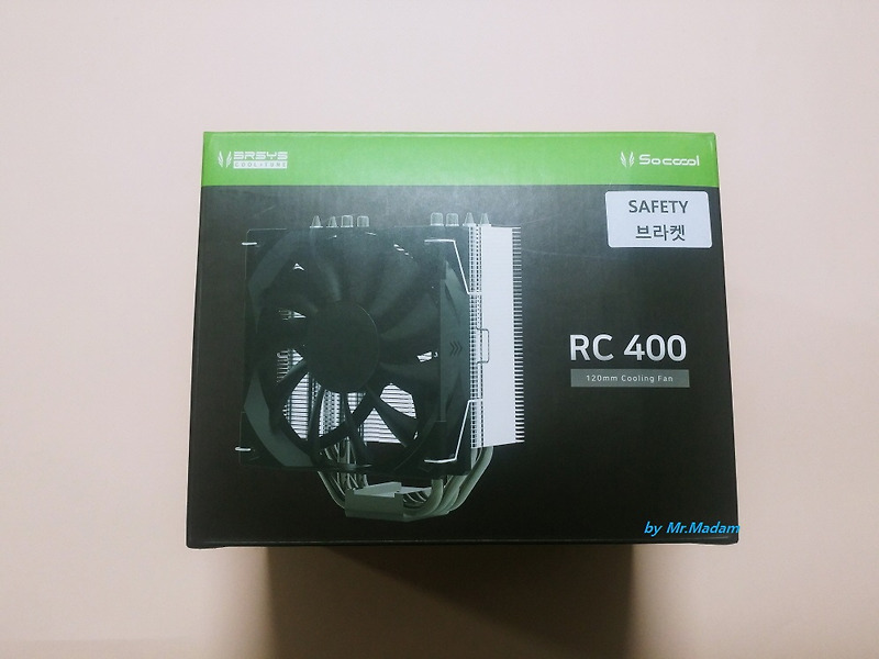 3RSYS Socoool RC400 CPU쿨러 간단 사용기 올려봅니다