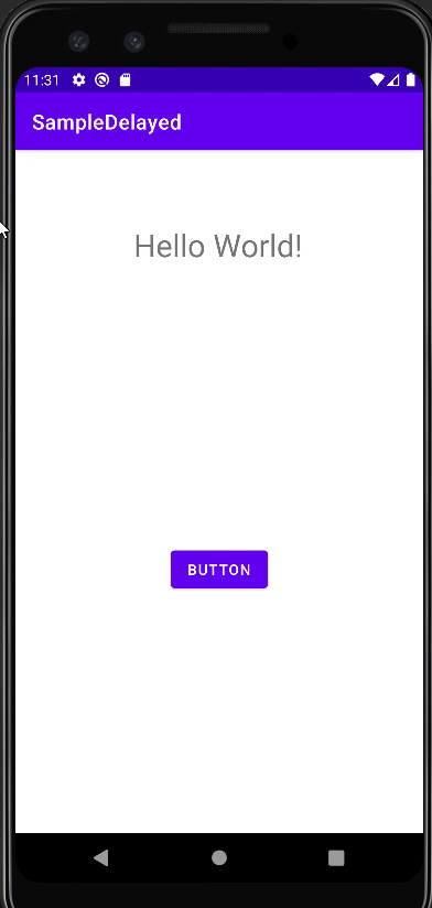 [Android] Runnable 2: postDelayed