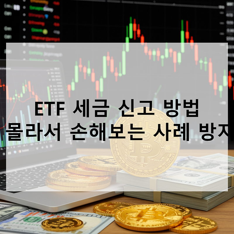 ETF 세금 신고 제대로 알고 절세까지 하는 방법