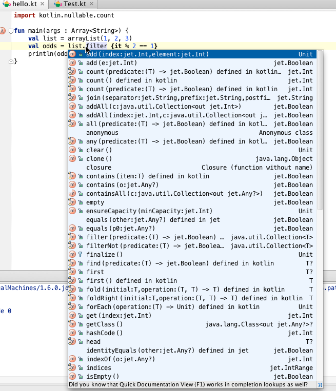 [Kotlin Release Notes] Kotlin M1 Candidate