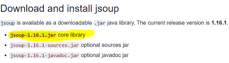 Crawling STEP 1 - JSOUP 사용 — Developer Story House