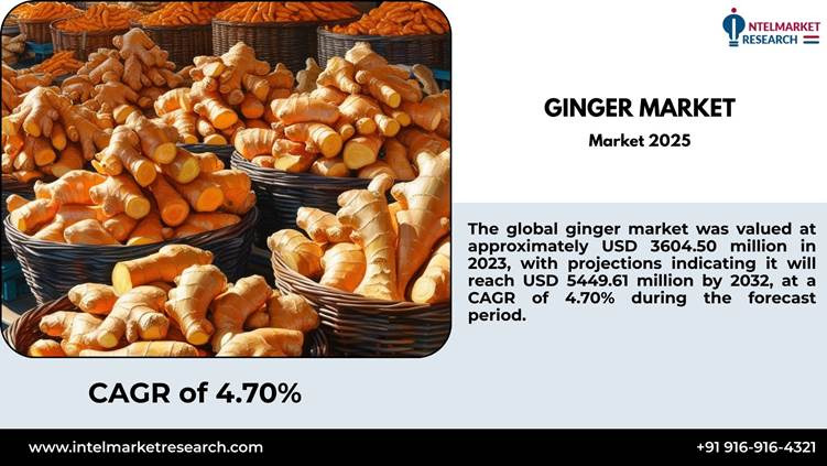 Ginger Market Forecast 2025–2032: Growth Analysis, Industry Trends, Key Innovations, Leading ...