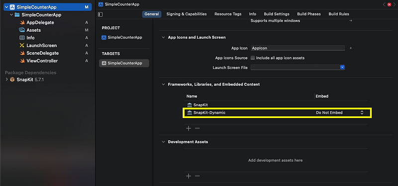 [SnapKit] No such file or directory: ··· ebug-iphonesimulator/PackageFrameworks/SnapKit-Dynamic ...