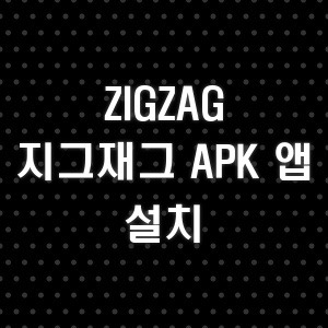ZIGZAG 지그재그 APK 앱 설치 가이드 PC 버전 및 사용 설명서