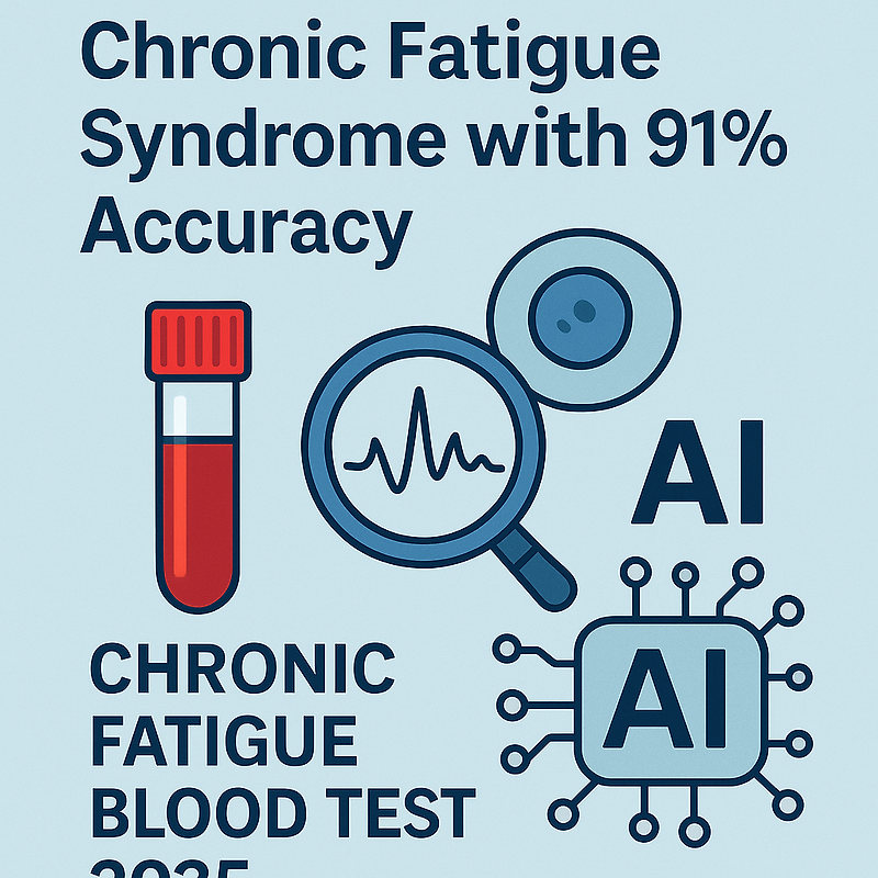 Revolutionary Blood Test for Chronic Fatigue Syndrome Achieves 91% ...