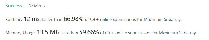 [LeetCode] 53. Maximum Subarray