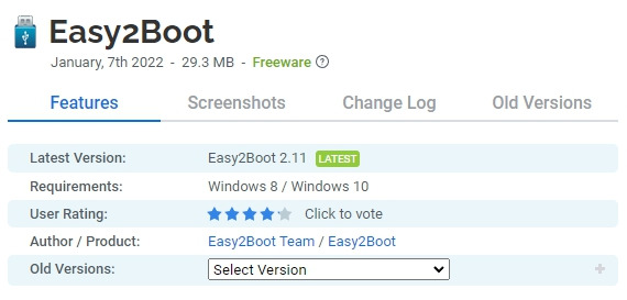 Easy2Boot 무료 다운로드