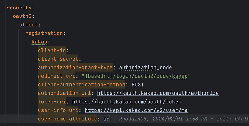 [Spring Boot] OAuth2 연동 중에 생긴 method filterchain in "" required a bean of type "" that could not ...