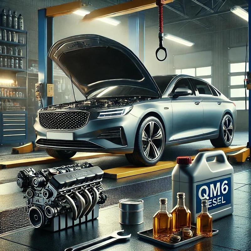 QM6 디젤 엔진오일 용량 관리 가이드