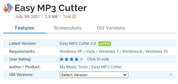 Easy MP3 Cutter 무료 다운로드