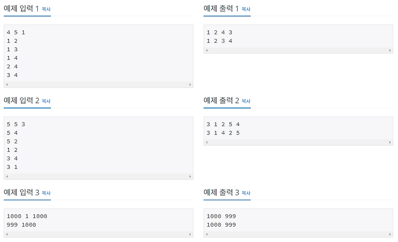 [백준알고리즘 - 1260] DFS와 BFS (Python) :: 코드메모장