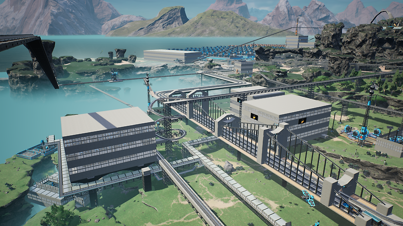 [Satisfactory] 공장 전체 둘러보기 2022년 버전