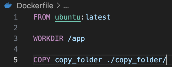 [Docker] Dockerfile과 WORKDIR 명령어