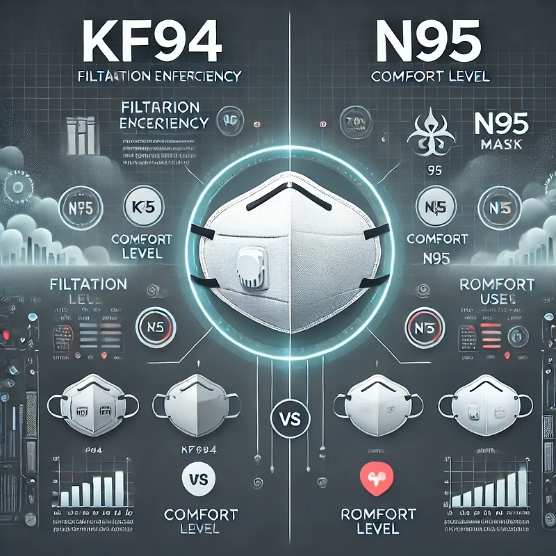 KF94 vs N95: 황사 마스크의 모든 것