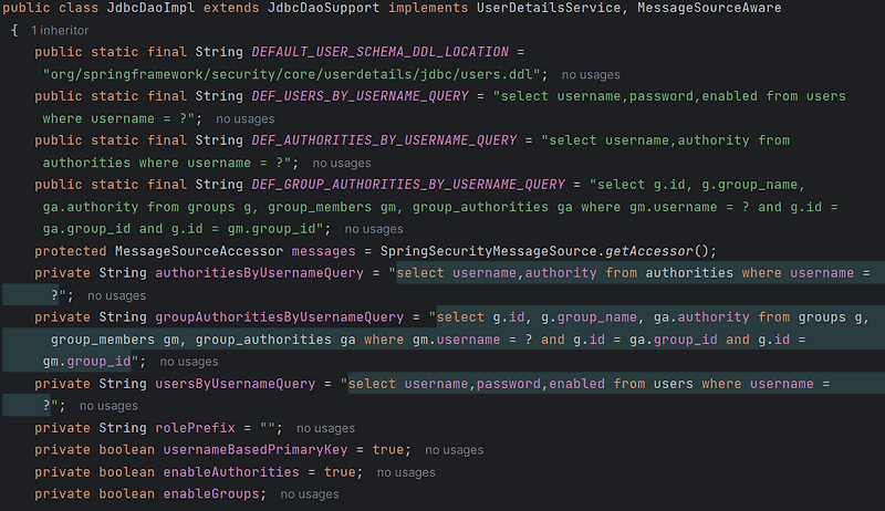 Spring Security 7: 데이터베이스를 이용해 인증하기(JDBC) #1