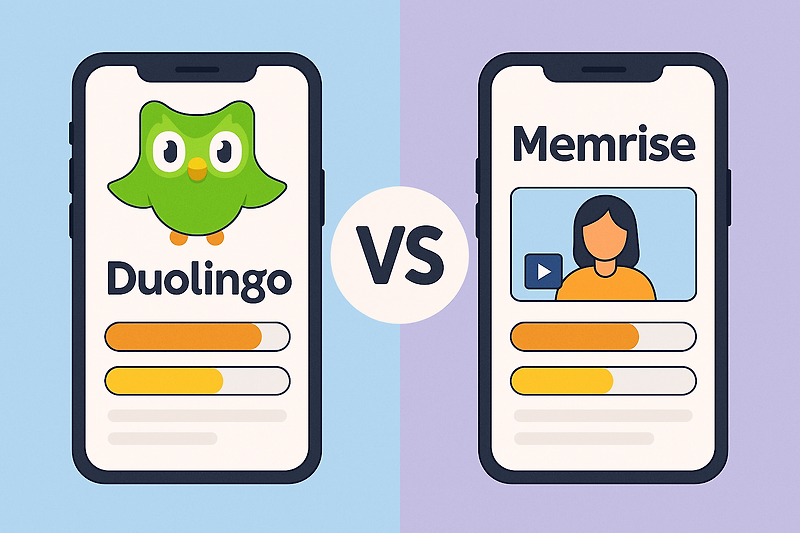 Duolingo vs. Memrise 솔직 비교 리뷰 (2025년 최신)