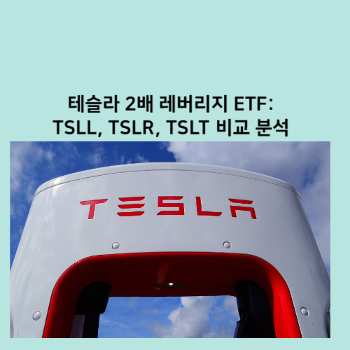 테슬라 2배 레버리지 ETF: TSLL, TSLR, TSLT 비교 분석 (주가, 투자 전략까지)