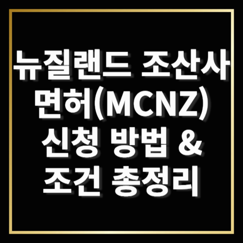 뉴질랜드 조산사 면허(MCNZ) 신청 방법 & 조건 총정리 :: 글로벌 라이프 & 커리어