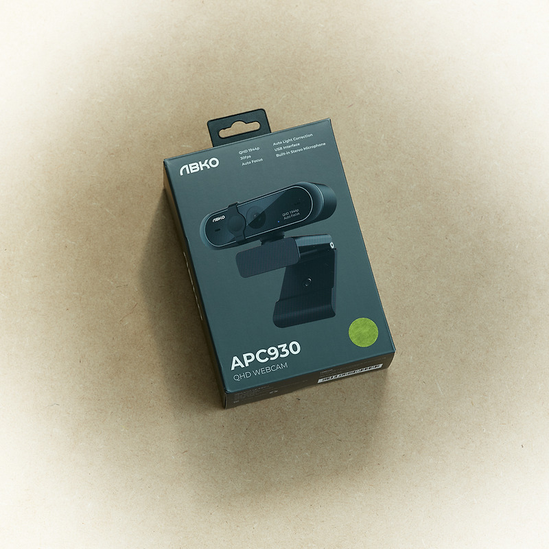 내돈내산_ABKO APC930 웹캠 구입