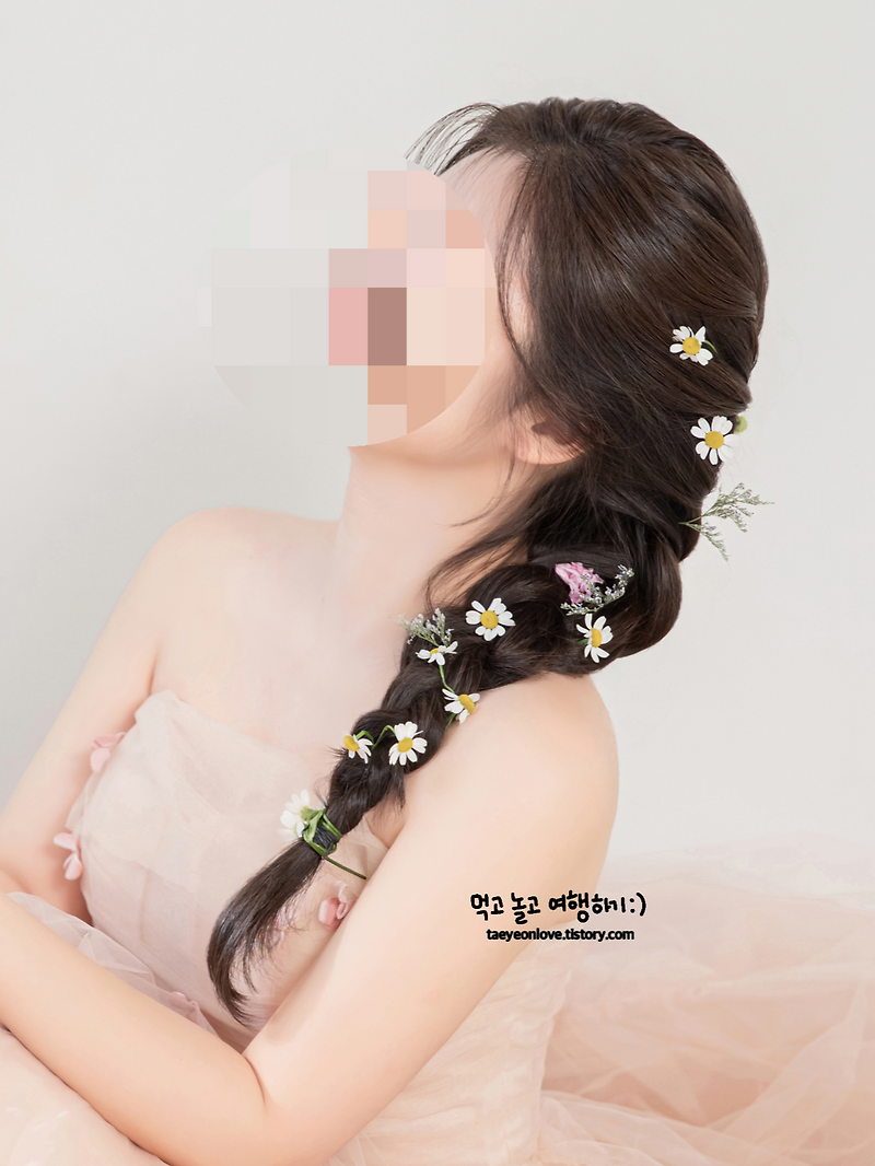 [W 12-3 | 헤어변형] 웨딩촬영 허소영 헤어변형 강추 후기