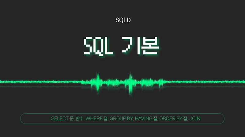 [SQLD] SQL 기본