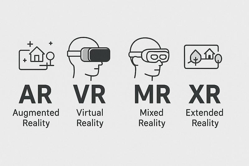 AR,VR,MR,XR의 차이