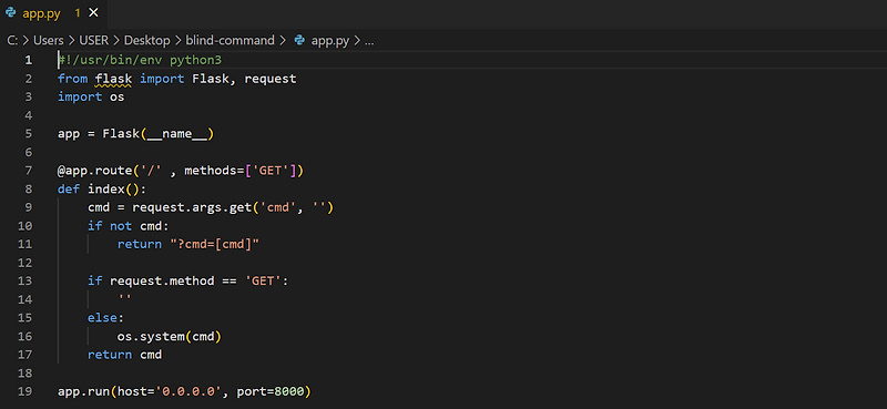 [Dreamhack] Blind - Command 드림핵 워게임 문제 풀이