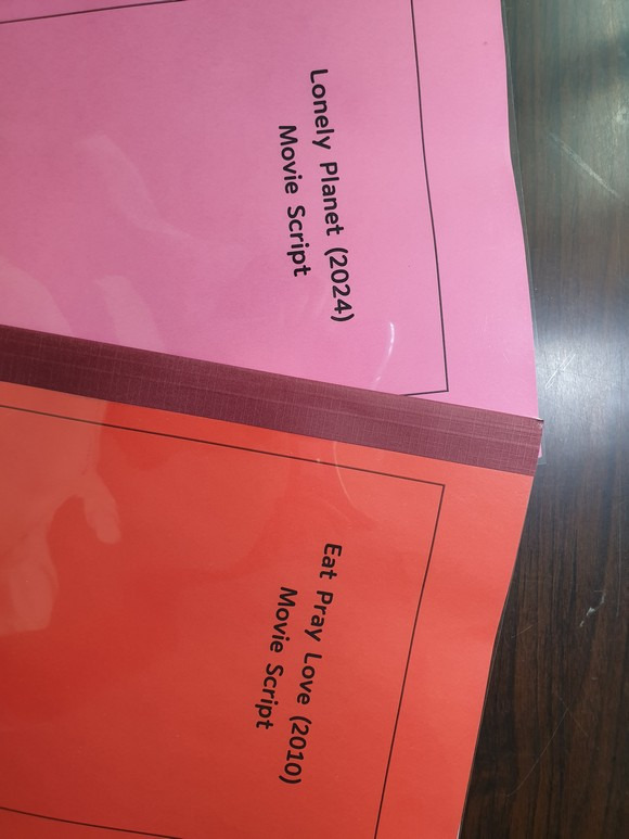 영화/미드대본(Movie Script) 자료 몰 :: Eat Pray Love (2010) 먹고기도하고사랑하라 영화영어대본 제본