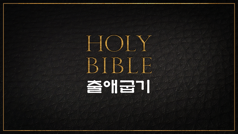 출애굽기 2장 1-10절, 저주를 축복으로 바꾸시는 하나님, 모세, 물에서 건져내었음이라