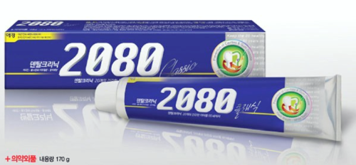 2080 클래식 치약, 170g, 5개의 제품 사용 후기