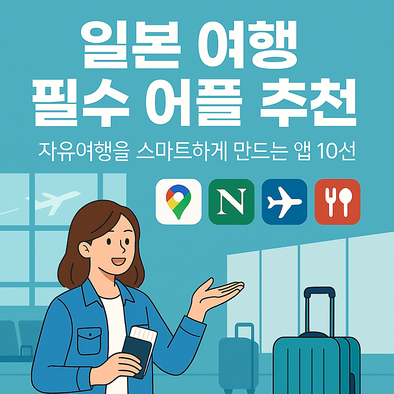 일본 여행 필수 어플 추천 – 자유여행을 스마트하게 만드는 앱 TOP 7