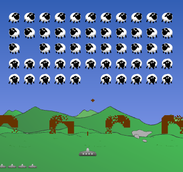 양인베이더 (Sheep Invaders)