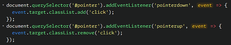 자바스크립트 mousedown / touchstart 를 한번에 처리